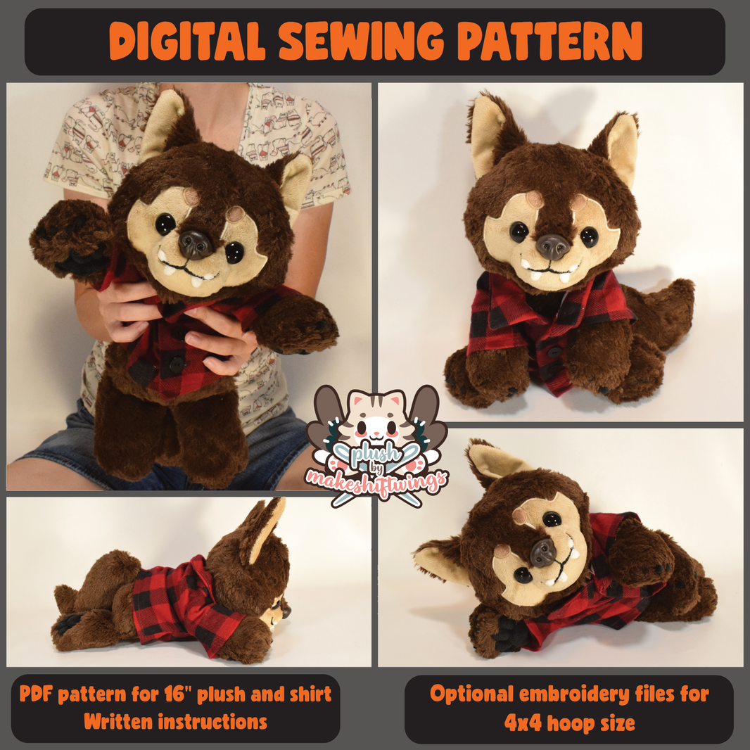 Sewing Patterns – Plush by makeshiftwings